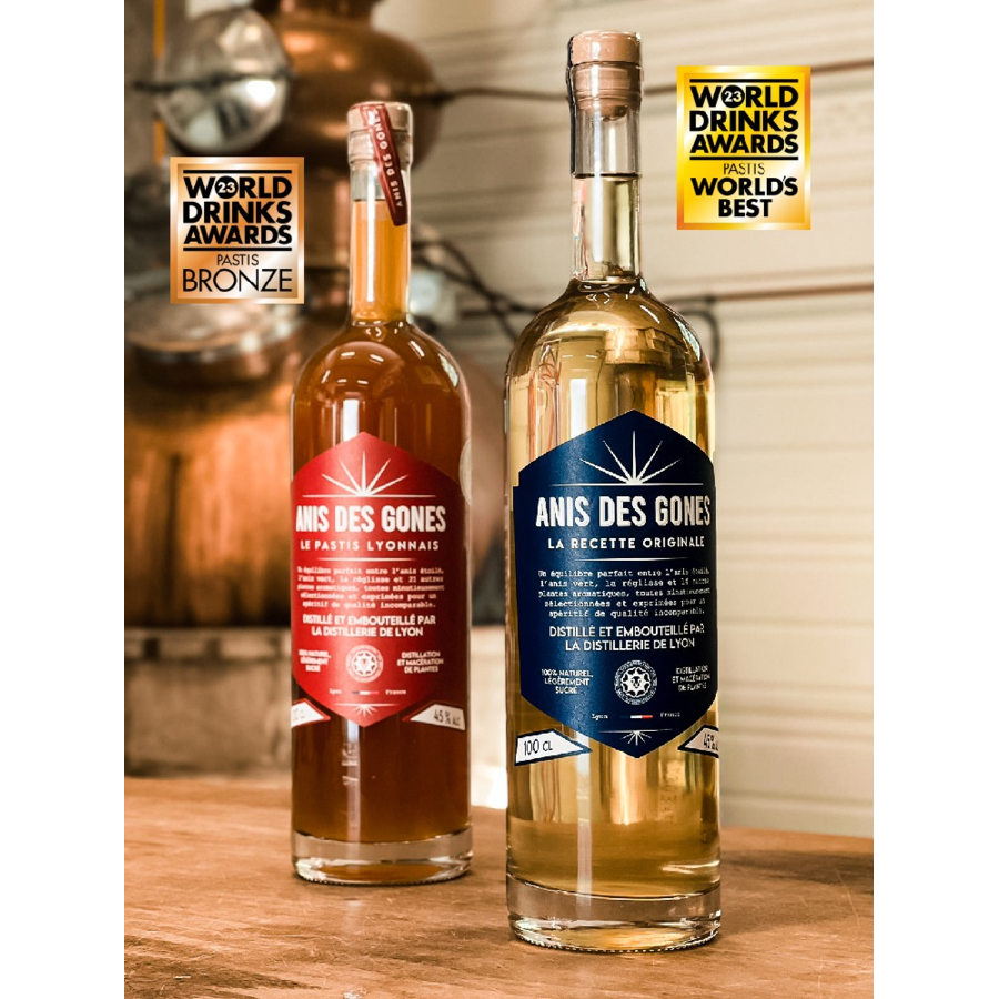 Pastis, Anis, Aniseed, Lyon, Gones, French, France, Gold, Or, Bleu, Blue